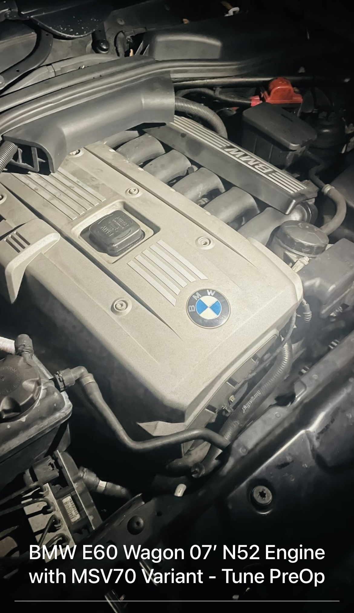 BMW E60 Wagon 2007 N52 Engine – Tuning Pre Check – Bimmer Programming ...