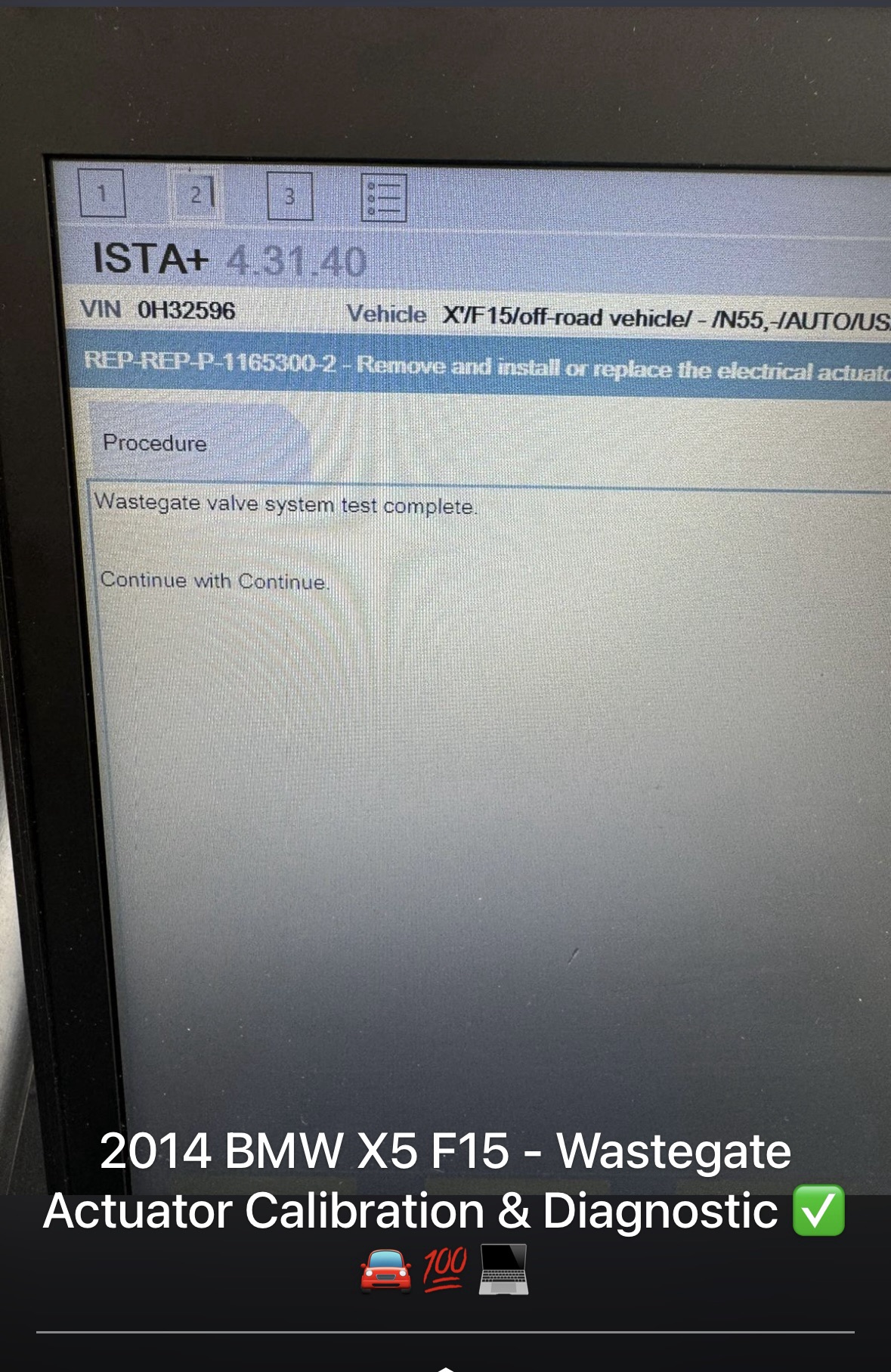 2014 BMW X5 F15 – Wastegate Actuator Calibration & Diagnostic 🚘💯💻 ...