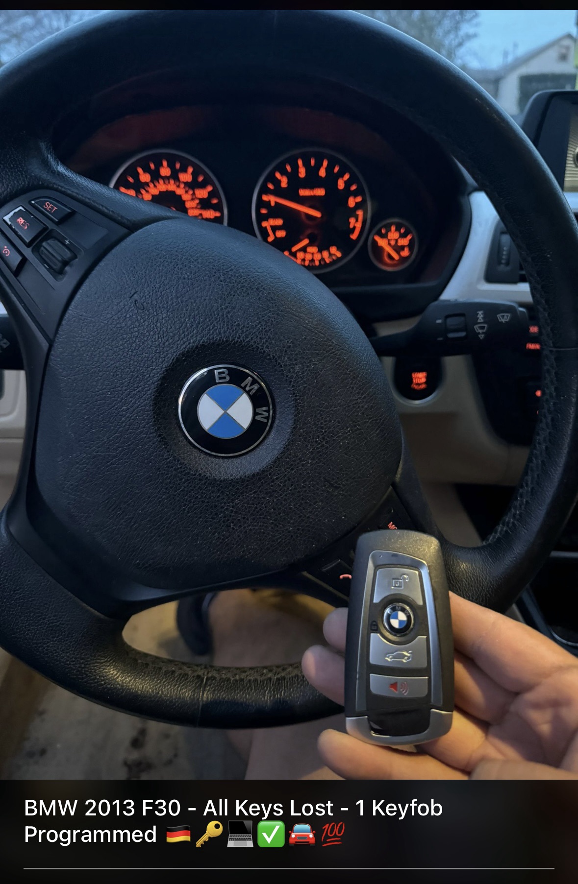 BMW 2013 F30 – All Keys Lost – 1 Keyfob Programmed 🇩🇪🔑💻 🚘💯 – Bimmer ...