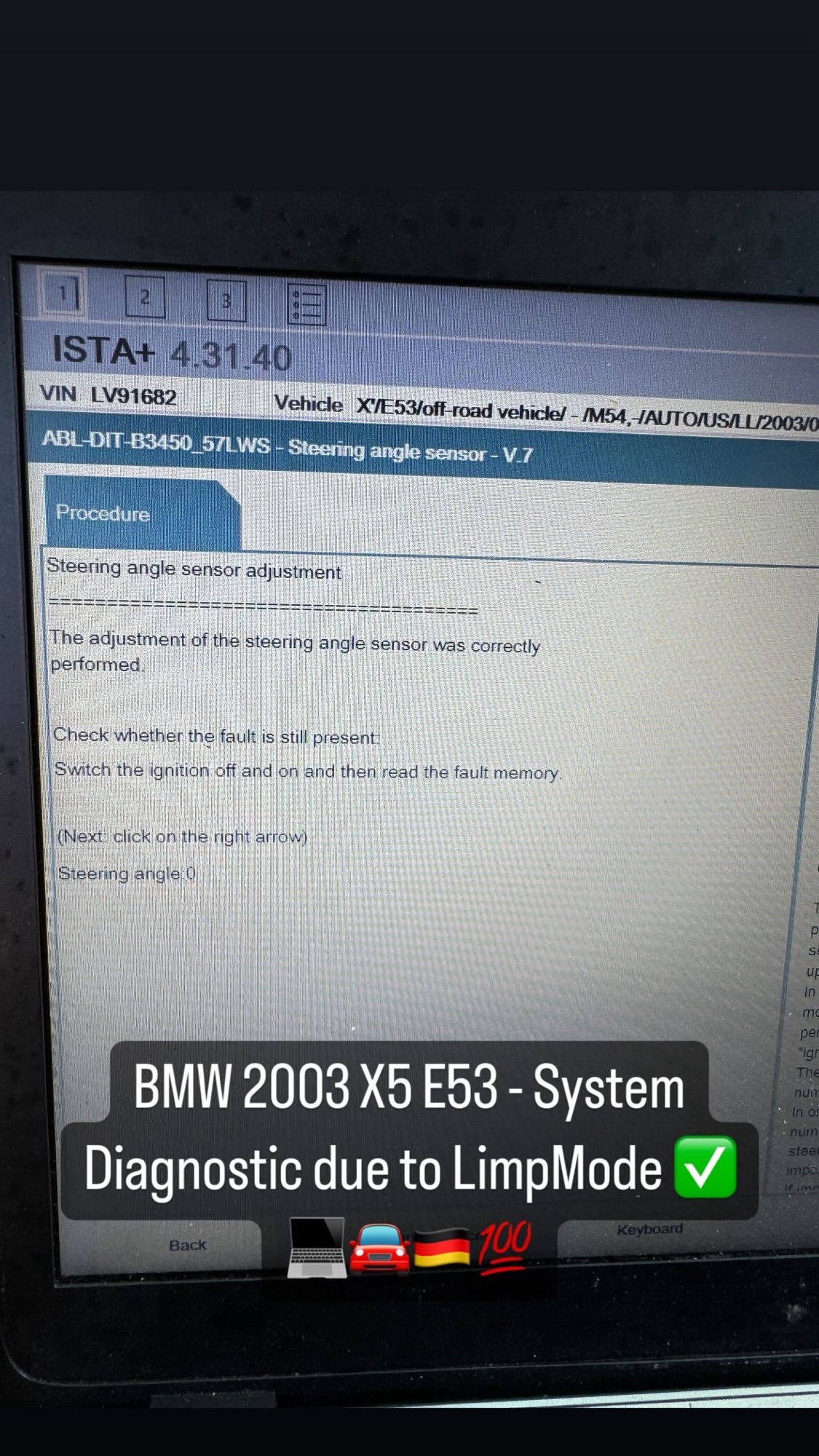 BMW 2003 X5 E53 – System Diagnostic due to LimpMode 💻🚘🇩🇪💯 – Bimmer ...