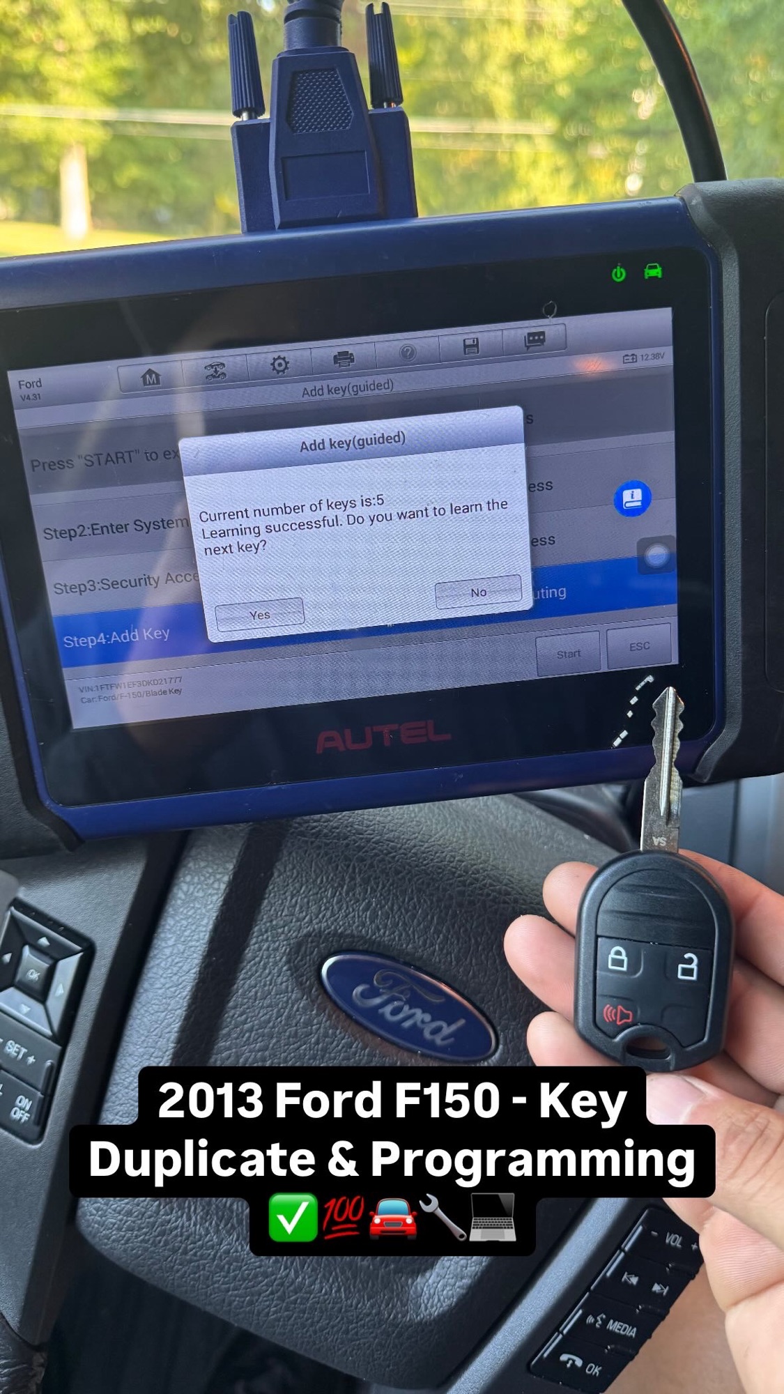 2013 Ford F150 – Key Duplicate & Programming 💯🚘🔧💻 – Bimmer Programming ...