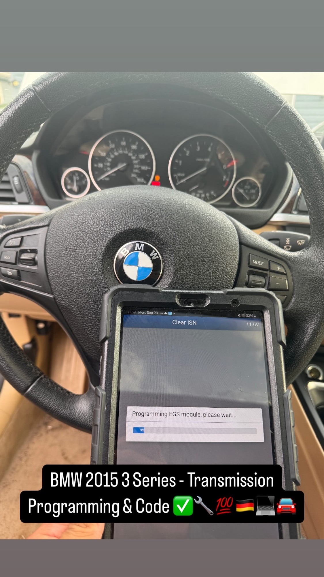 BMW 2015 3 Series – Transmission Programming & Code 🔧💯🇩🇪💻🚘 – Bimmer Programming, Coding, Keyfobs ...
