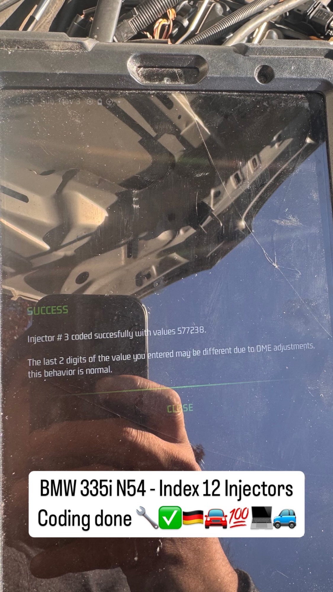 BMW 335i N54 – Index 12 Injectors Coding done 🔧 🇩🇪🚘💯💻🚙 – Bimmer ...