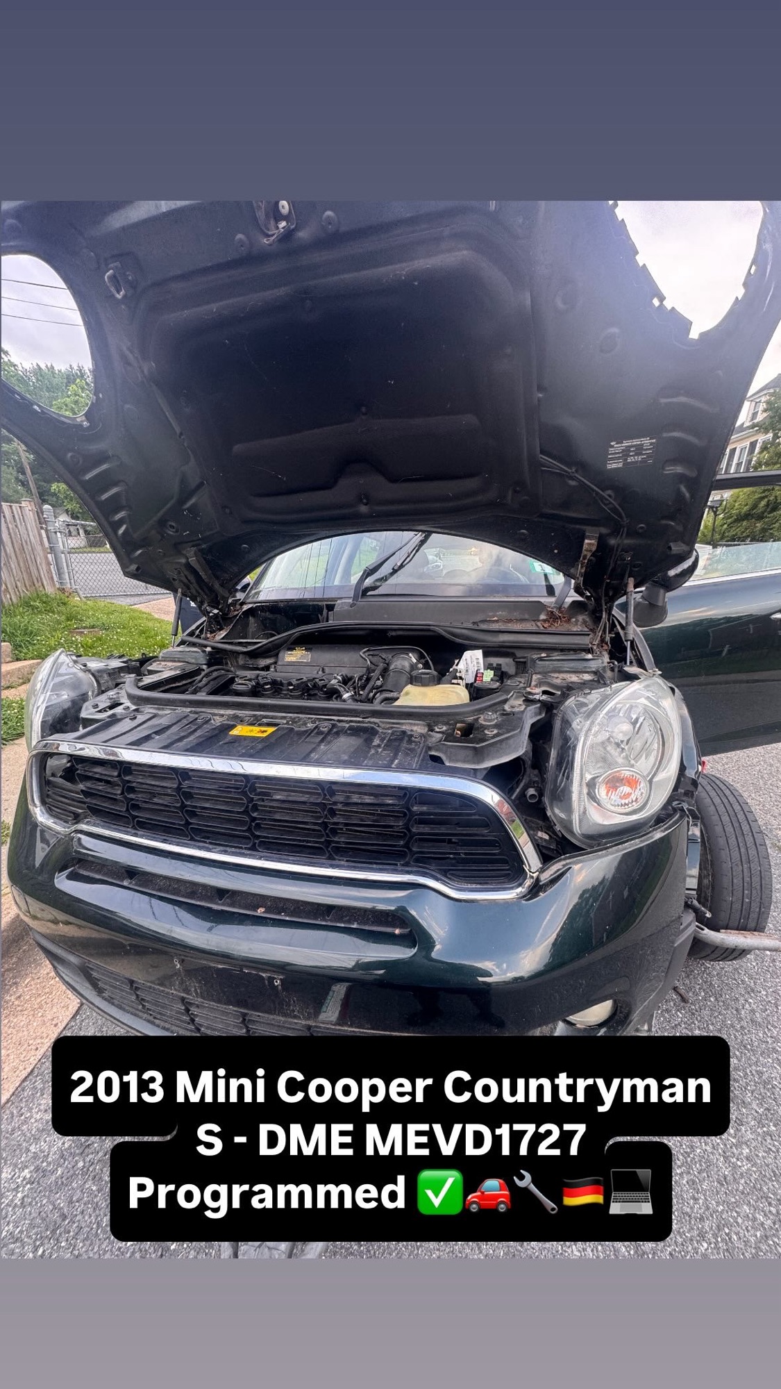 2013 Mini Cooper Countryman S – DME MEVD1727 Programmed 🚗🔧🇩🇪💻 – Bimmer ...