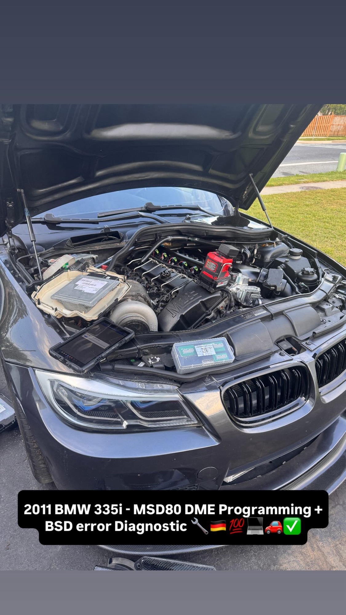 2011 BMW 335i – MSD80 DME Programming + BSD error Diagnostic 🔧🇩🇪💯💻🚗 ...