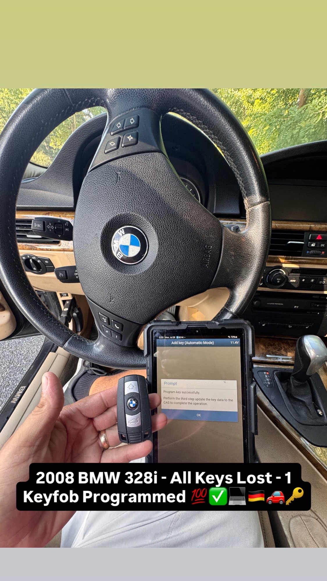 2008 BMW 328i – All Keys Lost – 1 Keyfob Programmed 💯 💻🇩🇪🚗🔑 – Bimmer ...