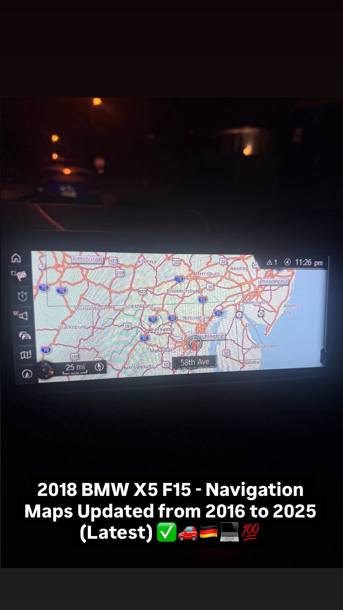 2018 BMW X5 F15 – Navigation Maps Updated from 2016 to 2025 (Latest) 🚗 ...
